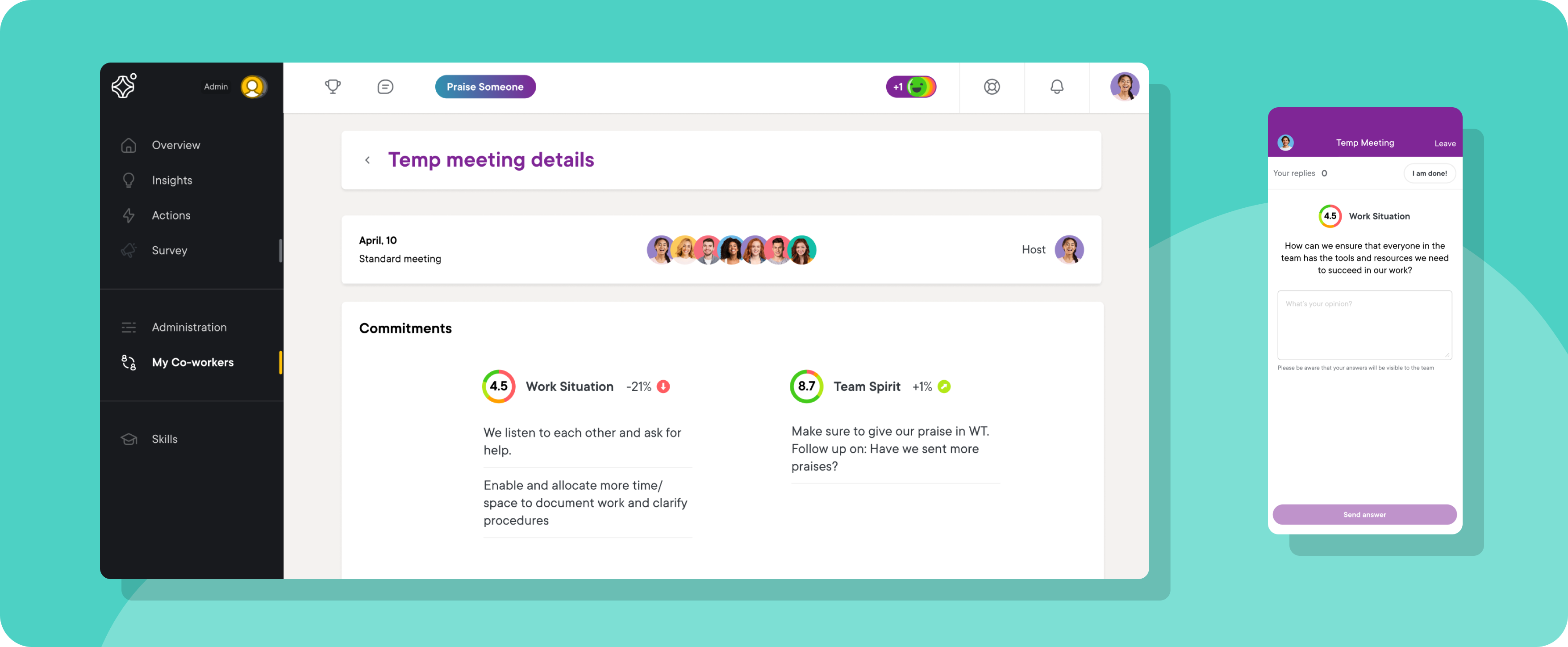 2023/11/21 - Guided Temperature Meetings is here! 🚀 – Winningtemp